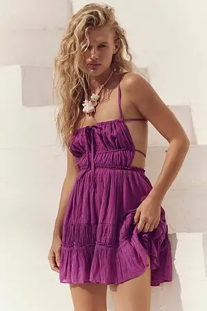 Free People Taking Sides Mini Dress - Baton Rouge | Editorialist